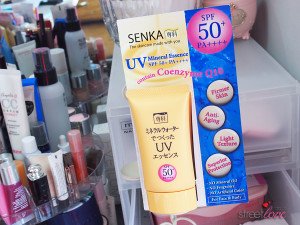 SENKA Mineral UV Essence SPF50 PA++++: First anti-aging sunscreen that ...